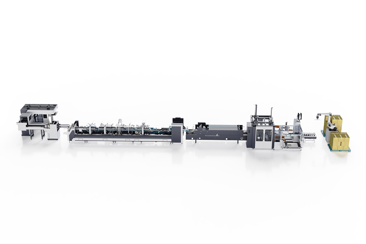 Folder Gluer Automatic Line LP | SINHOSUN